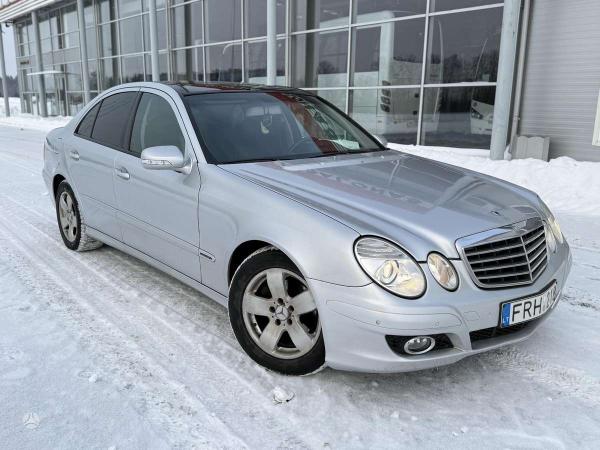 Grey Mercedes-Benz E 220 2008 in Vilnius, with an engine capacity of 2.15 L and mileage of 345 thousand km for 3850 €, photo 2 on AUTOMOTO.COM.LV