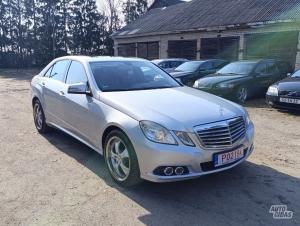 Grey Mercedes-Benz E 220 2009 in Sirvintos, with an engine capacity of 2.10 L and mileage of 280 thousand km for 7150 €, photo 4 on AUTOMOTO.COM.LV