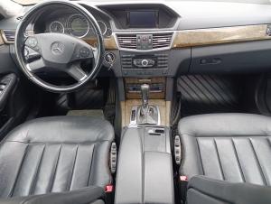 Grey Mercedes-Benz E 220 2009 in Sirvintos, with an engine capacity of 2.10 L and mileage of 280 thousand km for 7150 €, photo 9 on AUTOMOTO.COM.LV