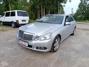 Grey Mercedes-Benz E 220 2009 in Sirvintos, with an engine capacity of 2.20 L and mileage of 280 thousand km for 6999 €, photo  on AUTOMOTO.COM.LV