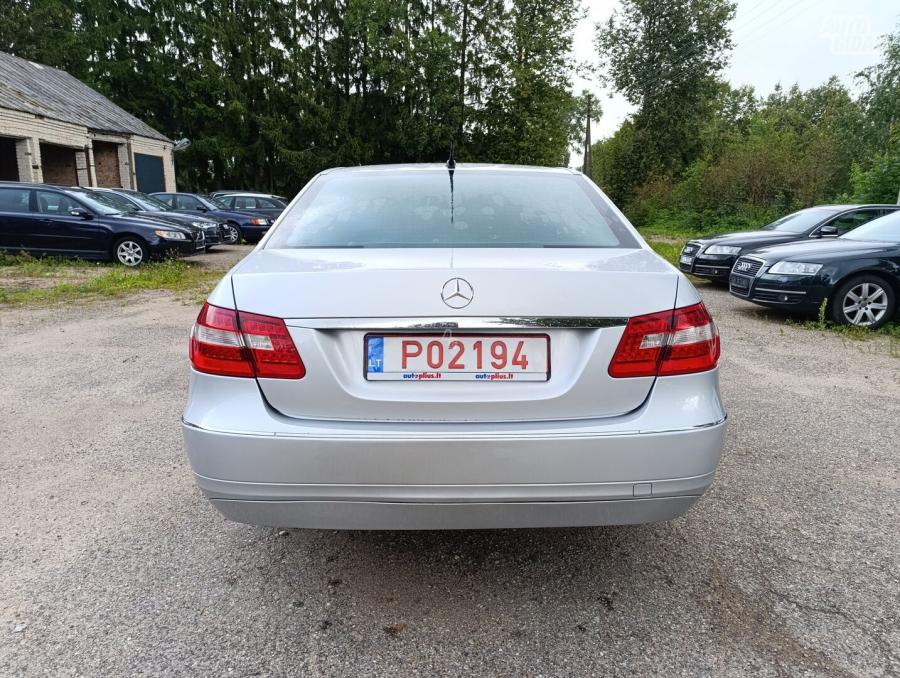 Grey Mercedes-Benz E 220 2009 in Sirvintos, with an engine capacity of 2.20 L and mileage of 280 thousand km for 6999 €, photo 6 on AUTOMOTO.COM.LV