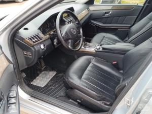 Grey Mercedes-Benz E 220 2009 in Sirvintos, with an engine capacity of 2.20 L and mileage of 280 thousand km for 6999 €, photo 8 on AUTOMOTO.COM.LV