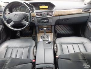 Grey Mercedes-Benz E 220 2009 in Sirvintos, with an engine capacity of 2.20 L and mileage of 280 thousand km for 6999 €, photo 9 on AUTOMOTO.COM.LV