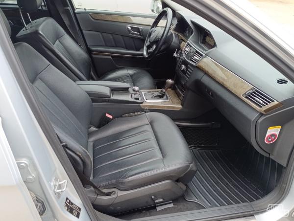 Grey Mercedes-Benz E 220 2009 in Sirvintos, with an engine capacity of 2.20 L and mileage of 280 thousand km for 6999 €, photo 10 on AUTOMOTO.COM.LV