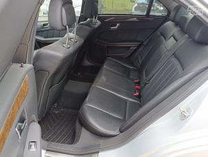 Grey Mercedes-Benz E 220 2009 in Sirvintos, with an engine capacity of 2.20 L and mileage of 280 thousand km for 6999 €, photo 14 on AUTOMOTO.COM.LV
