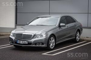 Grey Mercedes-Benz E 220 2009 in Riga, with an engine capacity of 2.20 L and mileage of 288 thousand km for 9750 €, photo  on AUTOMOTO.COM.LV