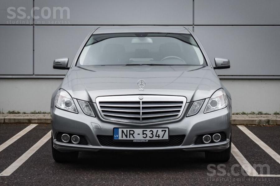 Серый Мерседес E 220 2009 в Рига, объемом двигателя 2.20 л и пробегом 288 тыс. км за 9750 €, фото 3 на AUTOMOTO.COM.LV