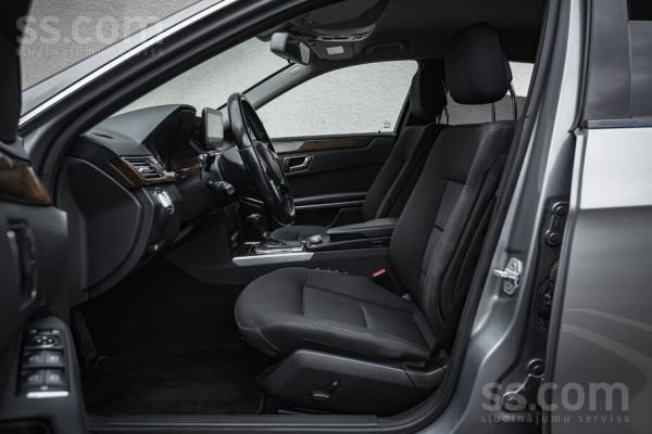 Grey Mercedes-Benz E 220 2009 in Riga, with an engine capacity of 2.20 L and mileage of 288 thousand km for 9750 €, photo 9 on AUTOMOTO.COM.LV