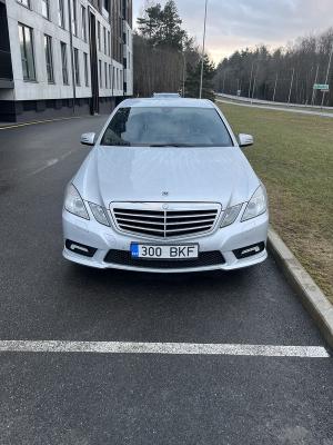 Grey Mercedes-Benz E 220 2009 in Tallinn, with an engine capacity of 10.00 L and mileage of 501 thousand km for 6200 €, photo 17 on AUTOMOTO.COM.LV
