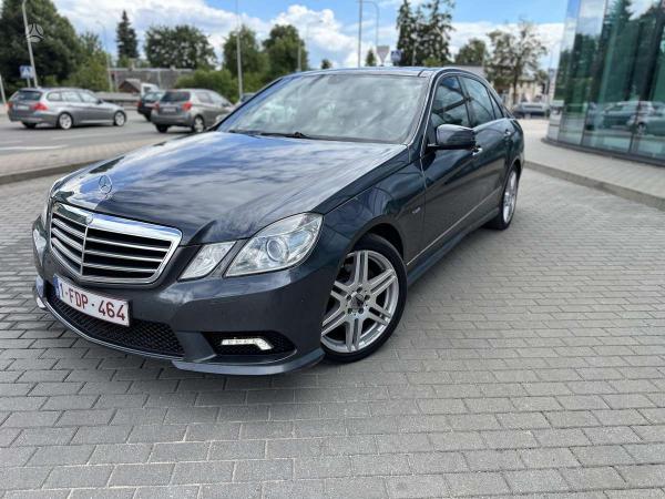 Grey Mercedes-Benz E 220 2009 in Utena, with an engine capacity of 2.20 L and mileage of 262 thousand km for 6550 €, photo 1 on AUTOMOTO.COM.LV