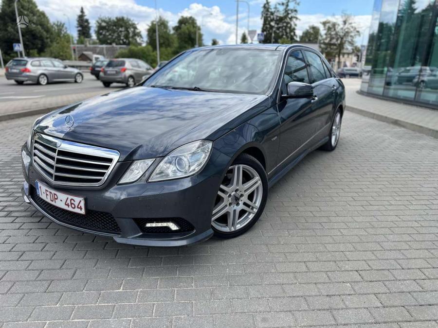 Pelēks Mercedes-Benz E 220 2009 Utena, ar dzinēja tilpumu 2.20 L un nobraukumu 262 tūkst. km par 6550 €, foto 1 vietnē AUTOMOTO.COM.LV