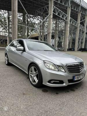 Grey Mercedes-Benz E 220 2009 in Druskininkai, with an engine capacity of 2.15 L and mileage of 292 thousand km for 7100 €, photo 5 on AUTOMOTO.COM.LV