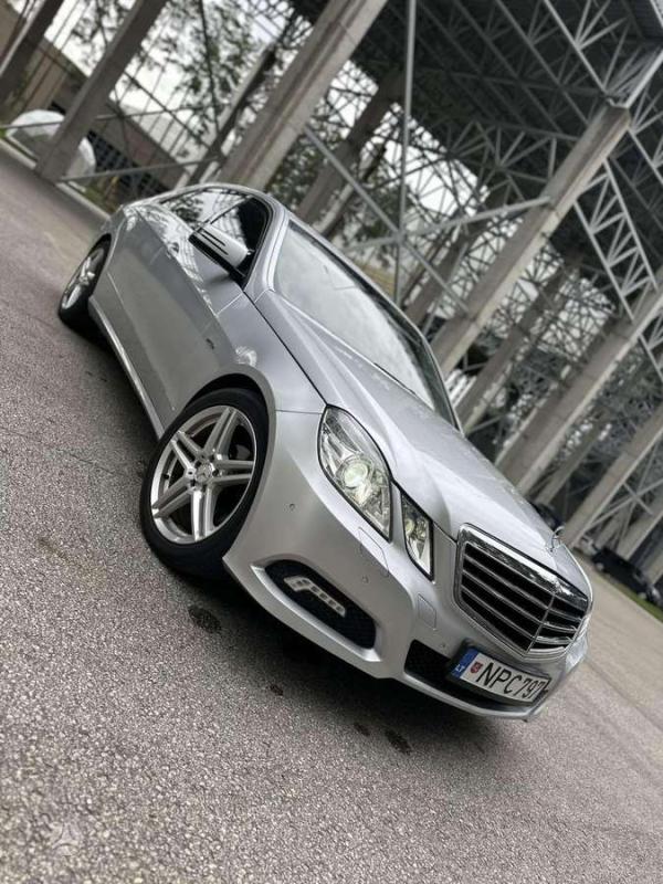 Pelēks Mercedes-Benz E 220 2009 Druskininkai, ar dzinēja tilpumu 2.15 L un nobraukumu 292 tūkst. km par 7100 €, foto 6 vietnē AUTOMOTO.COM.LV