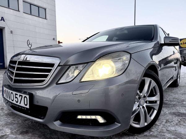 Pelēks Mercedes-Benz E 220 2010 Kauņa, ar dzinēja tilpumu 2.14 L un nobraukumu 312 tūkst. km par 6250 €, foto 1 vietnē AUTOMOTO.COM.LV