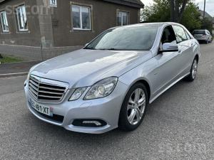 Grey Mercedes-Benz E 220 2010 in Daugavpils, with an engine capacity of 2.20 L and mileage of 298 thousand km for 6250 €, photo  on AUTOMOTO.COM.LV