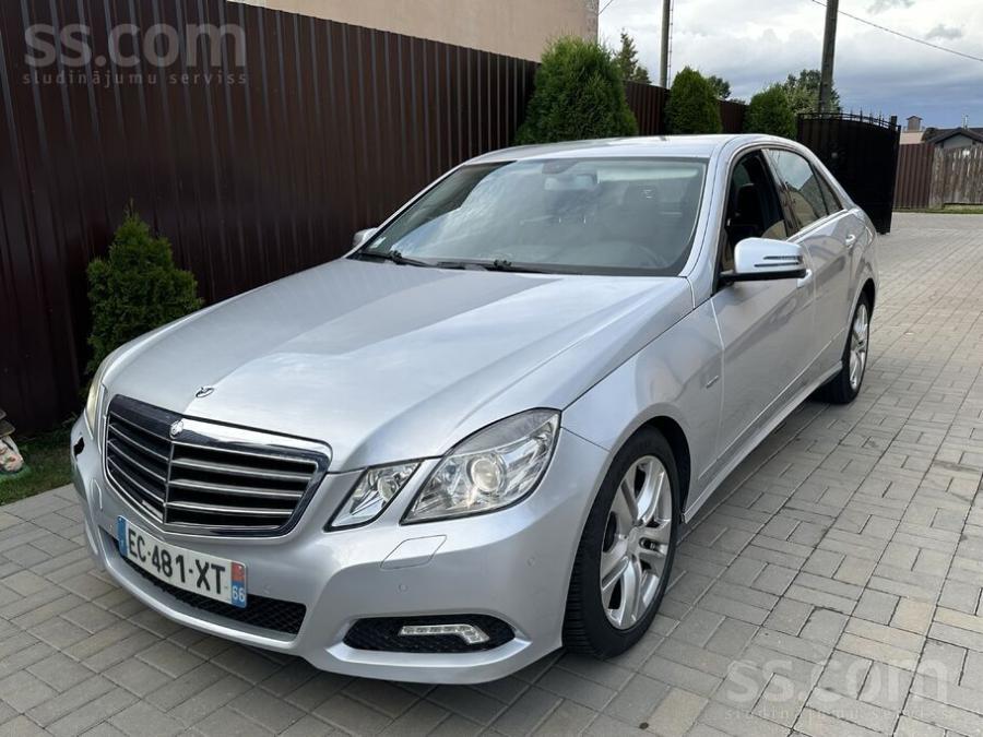 Серый Мерседес E 220 2010 в Даугавпилс, объемом двигателя 2.20 л и пробегом 298 тыс. км за 6250 €, фото 22 на AUTOMOTO.COM.LV