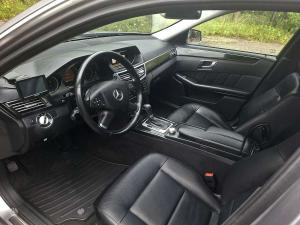 Grey Mercedes-Benz E 220 2010 in Radviliskis, with an engine capacity of 2.00 L and mileage of 291 thousand km for 3999 €, photo 7 on AUTOMOTO.COM.LV