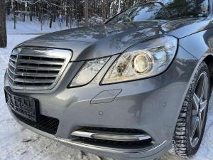 Grey Mercedes-Benz E 220 2011 in Vilnius, with an engine capacity of 2.14 L and mileage of 292 thousand km for 6990 €, photo 8 on AUTOMOTO.COM.LV