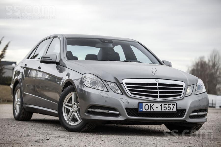 Серый Мерседес E 220 2011 в Тукумс, объемом двигателя 2.20 л и пробегом 0 тыс. км за 5999 €, фото 1 на AUTOMOTO.COM.LV