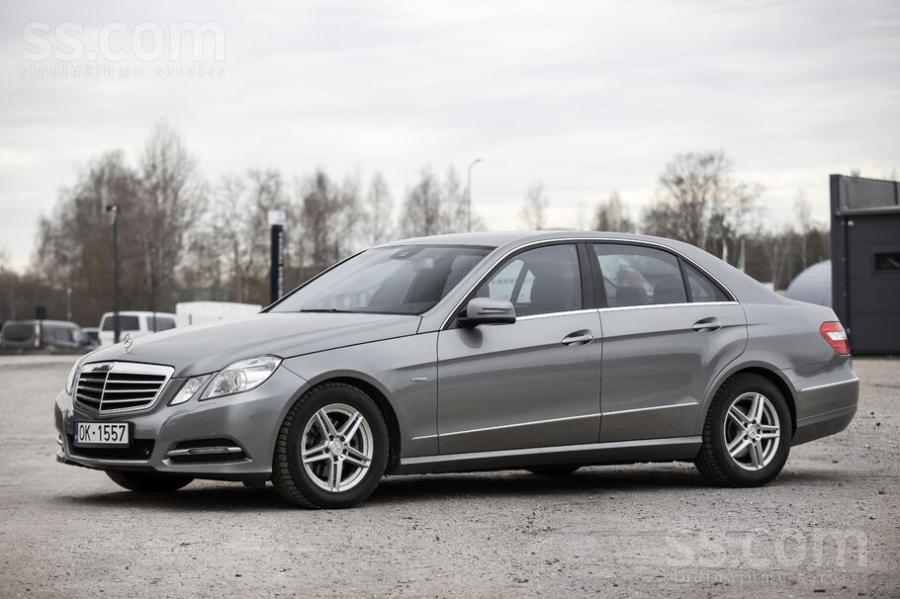 Серый Мерседес E 220 2011 в Тукумс, объемом двигателя 2.20 л и пробегом 0 тыс. км за 5999 €, фото 9 на AUTOMOTO.COM.LV