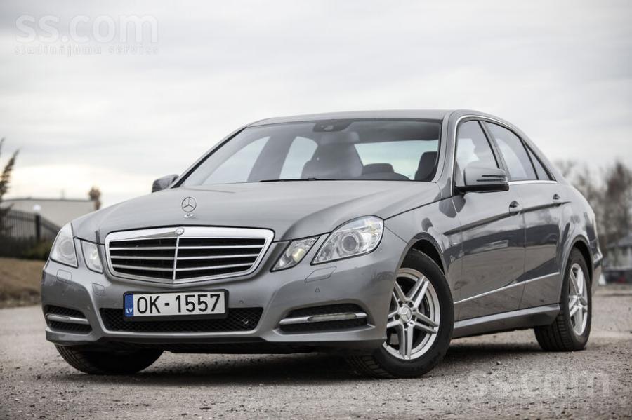 Серый Мерседес E 220 2011 в Тукумс, объемом двигателя 2.20 л и пробегом 0 тыс. км за 5999 €, фото 10 на AUTOMOTO.COM.LV