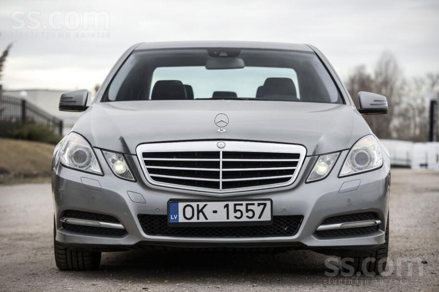 Серый Мерседес E 220 2011 в Тукумс, объемом двигателя 2.20 л и пробегом 0 тыс. км за 5999 €, фото 11 на AUTOMOTO.COM.LV