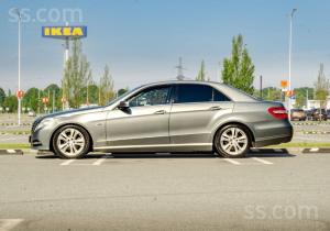 Grey Mercedes-Benz E 220 2011 in Riga, with an engine capacity of 2.20 L and mileage of 342 thousand km for 7990 €, photo 10 on AUTOMOTO.COM.LV