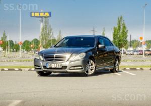 Серый Мерседес E 220 2011 в Рига, объемом двигателя 2.20 л и пробегом 342 тыс. км за 6590 €, фото  на AUTOMOTO.COM.LV