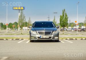 Серый Мерседес E 220 2011 в Рига, объемом двигателя 2.20 л и пробегом 342 тыс. км за 6590 €, фото 4 на AUTOMOTO.COM.LV