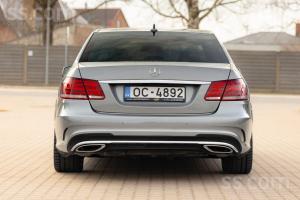 Grey Mercedes-Benz E 220 2013 in Jelgava, with an engine capacity of 2.20 L and mileage of 277 thousand km for 11900 €, photo 6 on AUTOMOTO.COM.LV