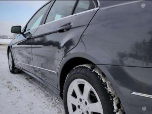 Grey Mercedes-Benz E 220 2013 in Kaunas, with an engine capacity of 2.14 L and mileage of 300 thousand km for 6750 €, photo 18 on AUTOMOTO.COM.LV