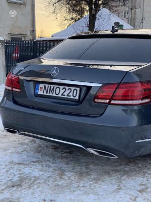 Grey Mercedes-Benz E 220 2014 in Kaunas, with an engine capacity of 2.14 L and mileage of 278 thousand km for 12500 €, photo 7 on AUTOMOTO.COM.LV