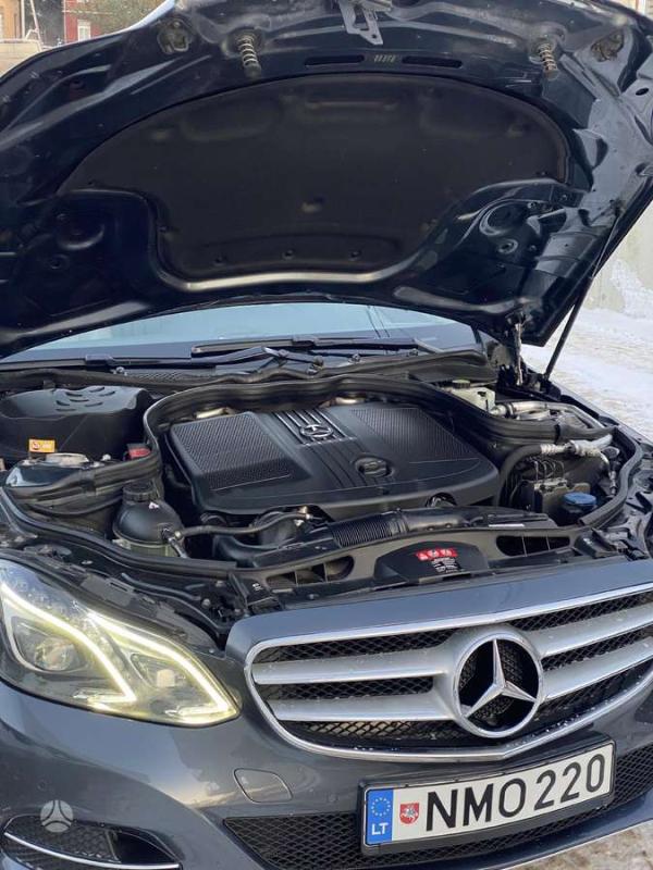 Pelēks Mercedes-Benz E 220 2014 Kauņa, ar dzinēja tilpumu 2.14 L un nobraukumu 278 tūkst. km par 12500 €, foto 9 vietnē AUTOMOTO.COM.LV