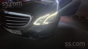 Серый Мерседес E 220 2014 в Рига, объемом двигателя 2.20 л и пробегом 210 тыс. км за 9300 €, фото 5 на AUTOMOTO.COM.LV