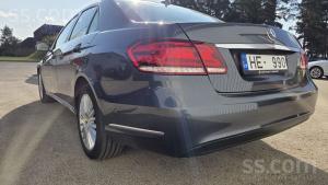Grey Mercedes-Benz E 220 2014 in Riga, with an engine capacity of 2.20 L and mileage of 210 thousand km for 9300 €, photo 6 on AUTOMOTO.COM.LV