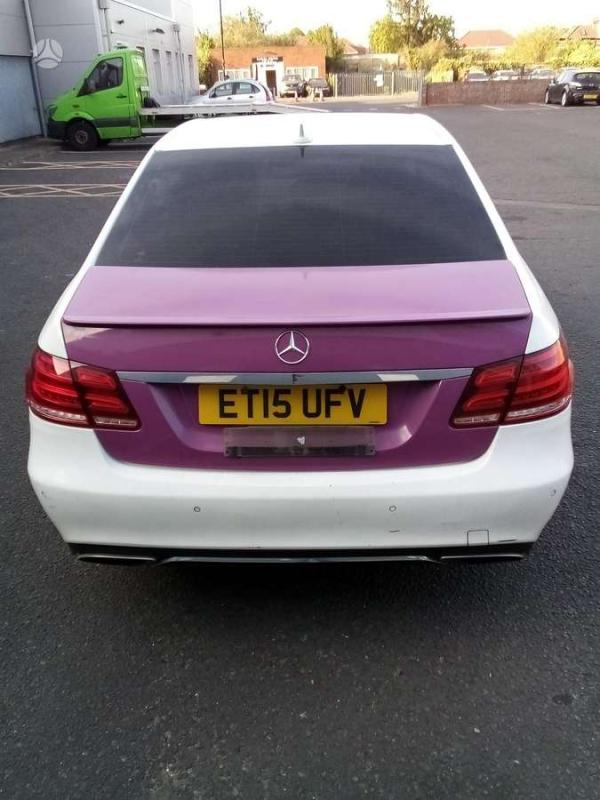 Pelēks Mercedes-Benz E 220 2015 Šauļi, ar dzinēja tilpumu 2.14 L un nobraukumu 200 tūkst. km par 3999 €, foto 6 vietnē AUTOMOTO.COM.LV