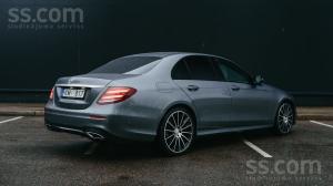 Grey Mercedes-Benz E 220 2016 in Riga, with an engine capacity of 2.00 L and mileage of 180 thousand km for 20750 €, photo 7 on AUTOMOTO.COM.LV