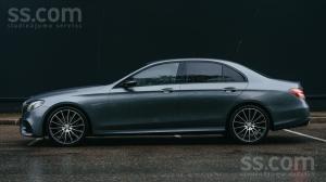 Grey Mercedes-Benz E 220 2016 in Riga, with an engine capacity of 2.00 L and mileage of 180 thousand km for 20750 €, photo 9 on AUTOMOTO.COM.LV