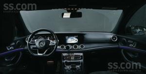 Grey Mercedes-Benz E 220 2016 in Riga, with an engine capacity of 2.00 L and mileage of 180 thousand km for 20750 €, photo 12 on AUTOMOTO.COM.LV