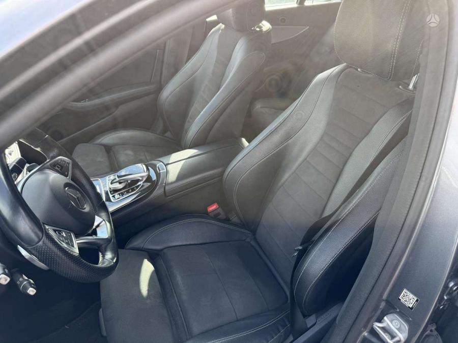 Grey Mercedes-Benz E 220 2017 in Vilnius, with an engine capacity of 1.95 L and mileage of 266 thousand km for 17600 €, photo 8 on AUTOMOTO.COM.LV