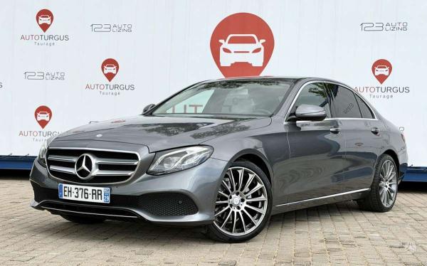 Pelēks Mercedes-Benz E 220 2017 Tauragė, ar dzinēja tilpumu 1.95 L un nobraukumu 169 tūkst. km par 18800 €, foto  vietnē AUTOMOTO.COM.LV