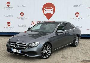 Grey Mercedes-Benz E 220 2017 in Taurage, with an engine capacity of 1.95 L and mileage of 169 thousand km for 18800 €, photo 9 on AUTOMOTO.COM.LV