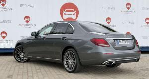 Grey Mercedes-Benz E 220 2017 in Taurage, with an engine capacity of 1.95 L and mileage of 169 thousand km for 18800 €, photo 21 on AUTOMOTO.COM.LV