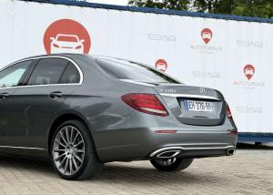 Grey Mercedes-Benz E 220 2017 in Taurage, with an engine capacity of 1.95 L and mileage of 169 thousand km for 18800 €, photo 27 on AUTOMOTO.COM.LV