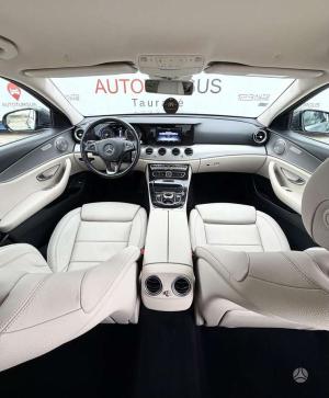 Grey Mercedes-Benz E 220 2017 in Taurage, with an engine capacity of 1.95 L and mileage of 169 thousand km for 18800 €, photo 39 on AUTOMOTO.COM.LV