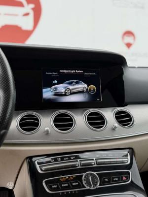 Grey Mercedes-Benz E 220 2017 in Taurage, with an engine capacity of 1.95 L and mileage of 169 thousand km for 18800 €, photo 56 on AUTOMOTO.COM.LV