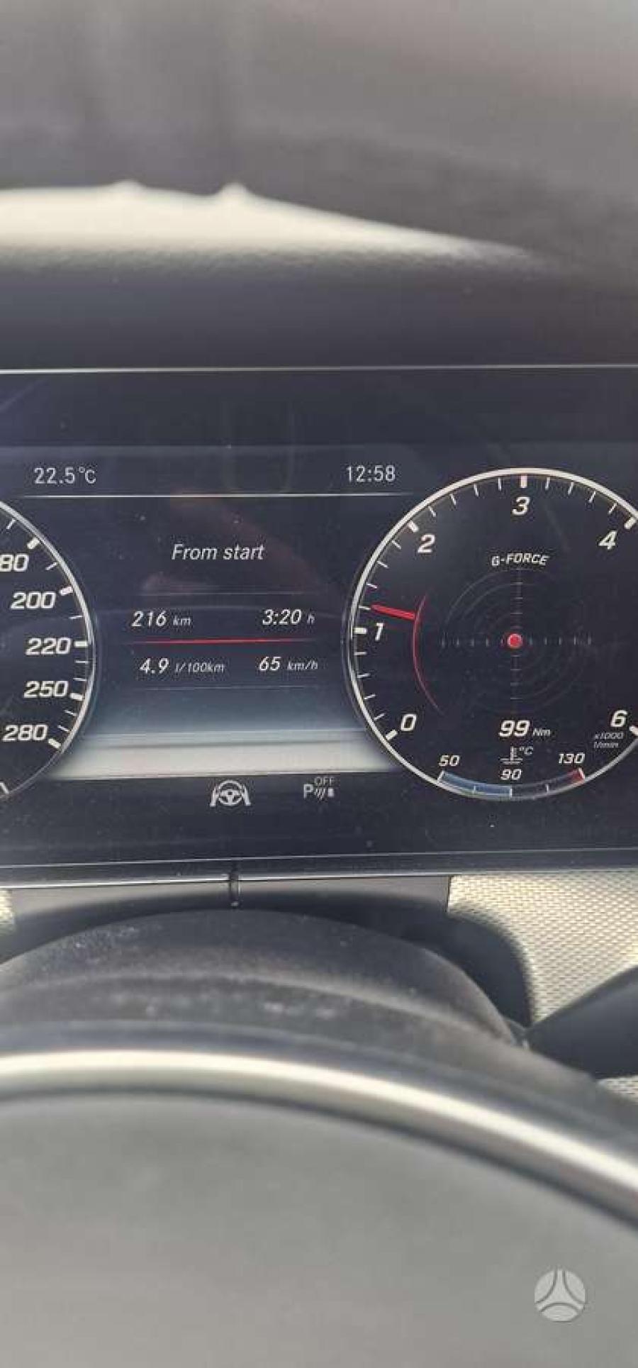 Grey Mercedes-Benz E 220 2017 in Kaunas, with an engine capacity of 1.95 L and mileage of 228 thousand km for 22999 €, photo 22 on AUTOMOTO.COM.LV