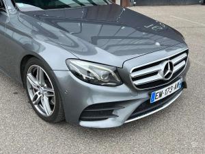 Grey Mercedes-Benz E 220 2017 in Vilnius, with an engine capacity of 2.14 L and mileage of 259 thousand km for 14990 €, photo  on AUTOMOTO.COM.LV