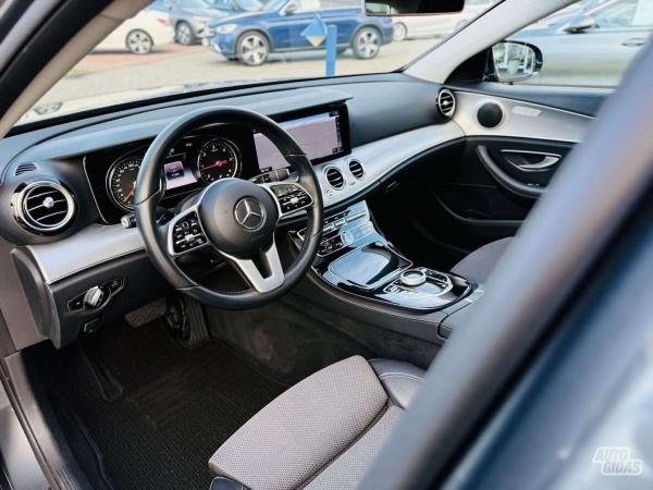 Grey Mercedes-Benz E 220 2018 in Kaunas, with an engine capacity of 2.00 L and mileage of 71 thousand km for 32576 €, photo 8 on AUTOMOTO.COM.LV