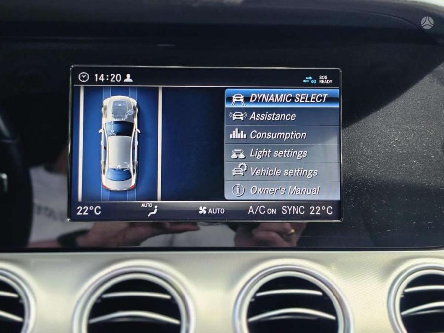 Pelēks Mercedes-Benz E 220 2018 Tauragė, ar dzinēja tilpumu 1.95 L un nobraukumu 318 tūkst. km par 12800 €, foto 24 vietnē AUTOMOTO.COM.LV